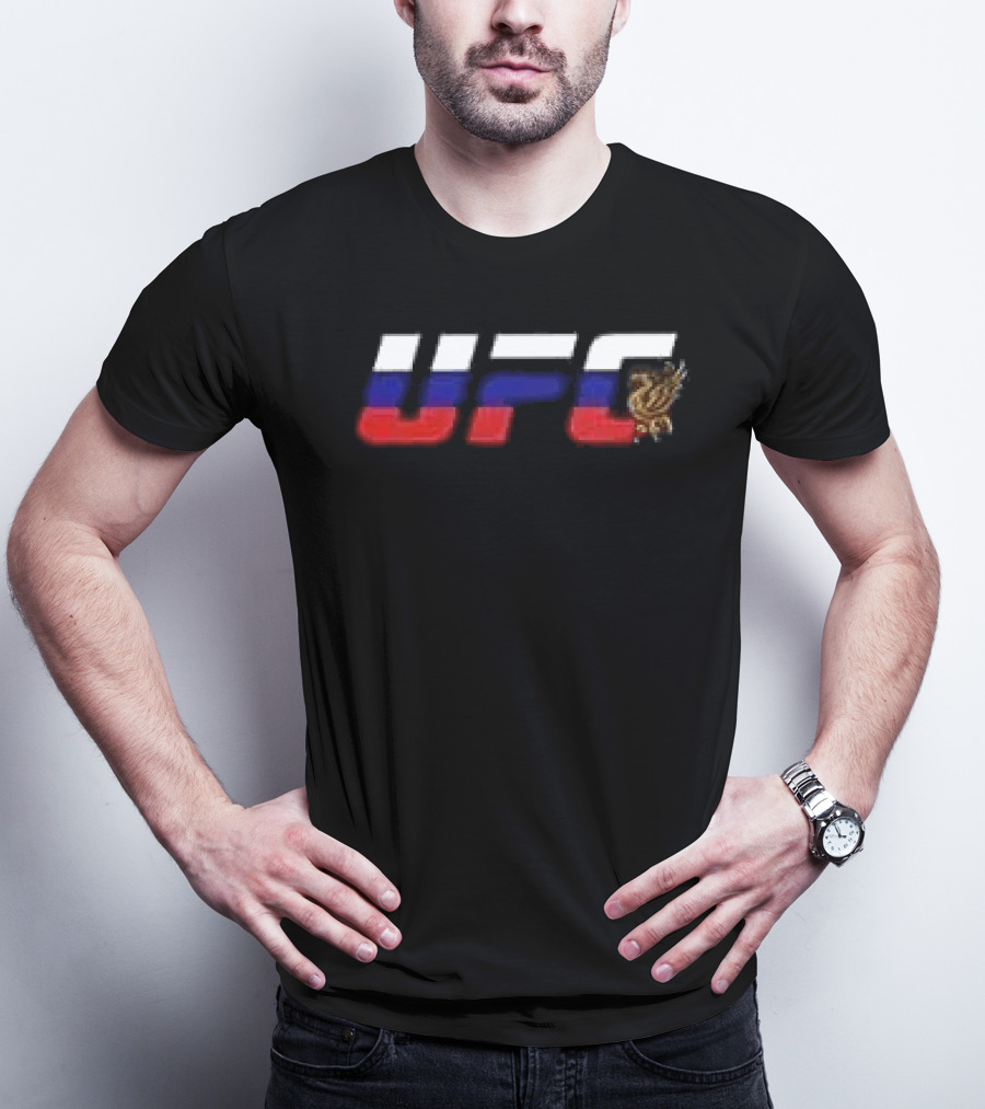 Dagestan UFC 330 Russian Flag T-Shirt