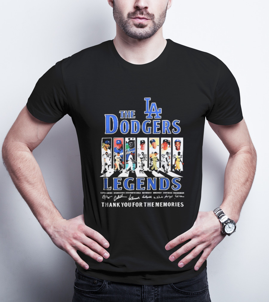 The Dodgers Legends Thank You For The Memories Icons LA T-Shirt