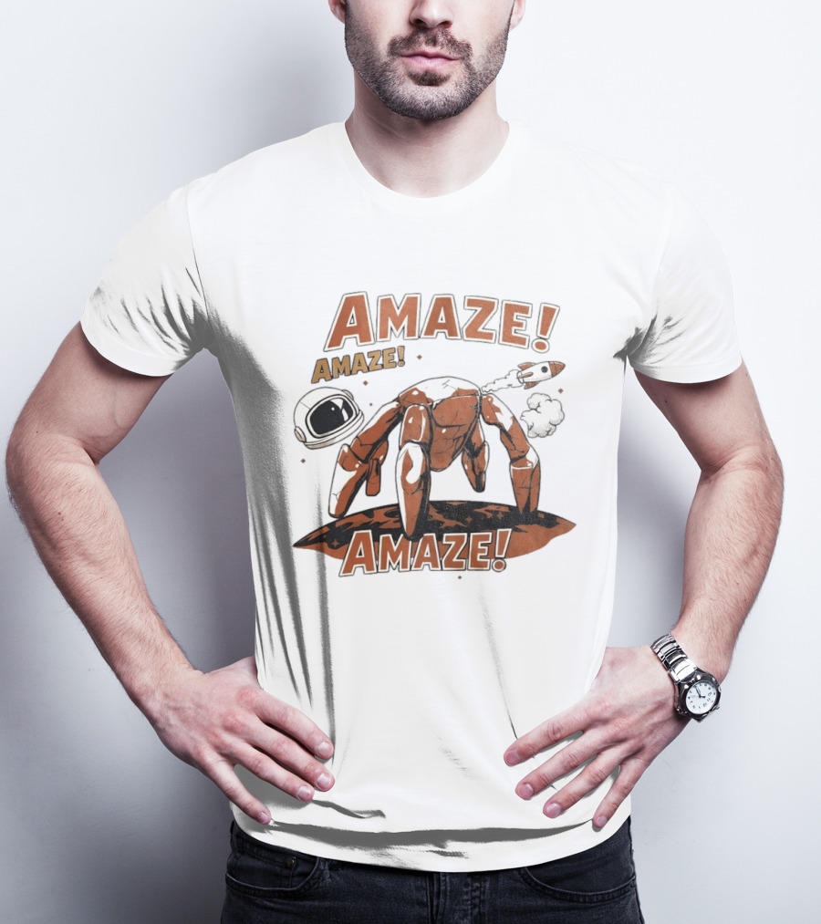 Amaze Rocket Sci Fi Alien Project Hail Mary Book Lover T-Shirt
