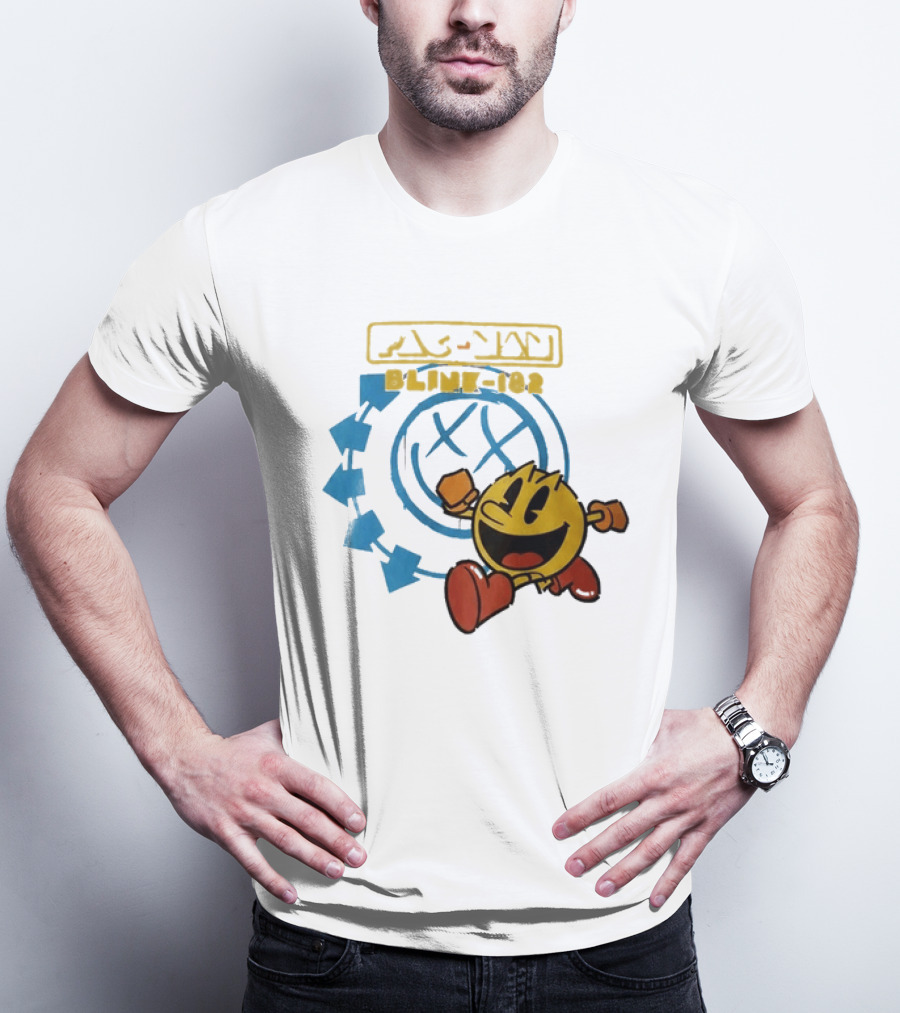 Pac Man Blink 182 San Diego Comic Con 2026 Collaboration T-Shirt