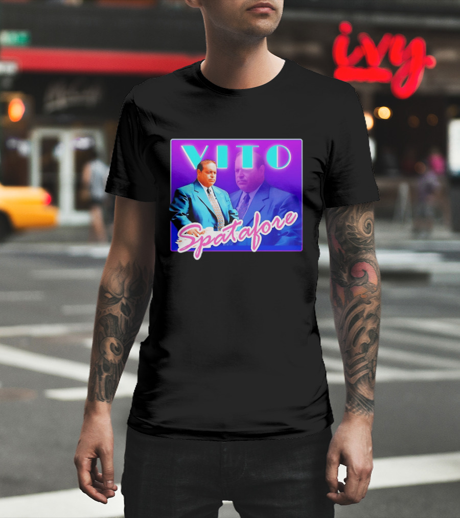 Vito Spatafore The Sopranos Retro Neon T-Shirt