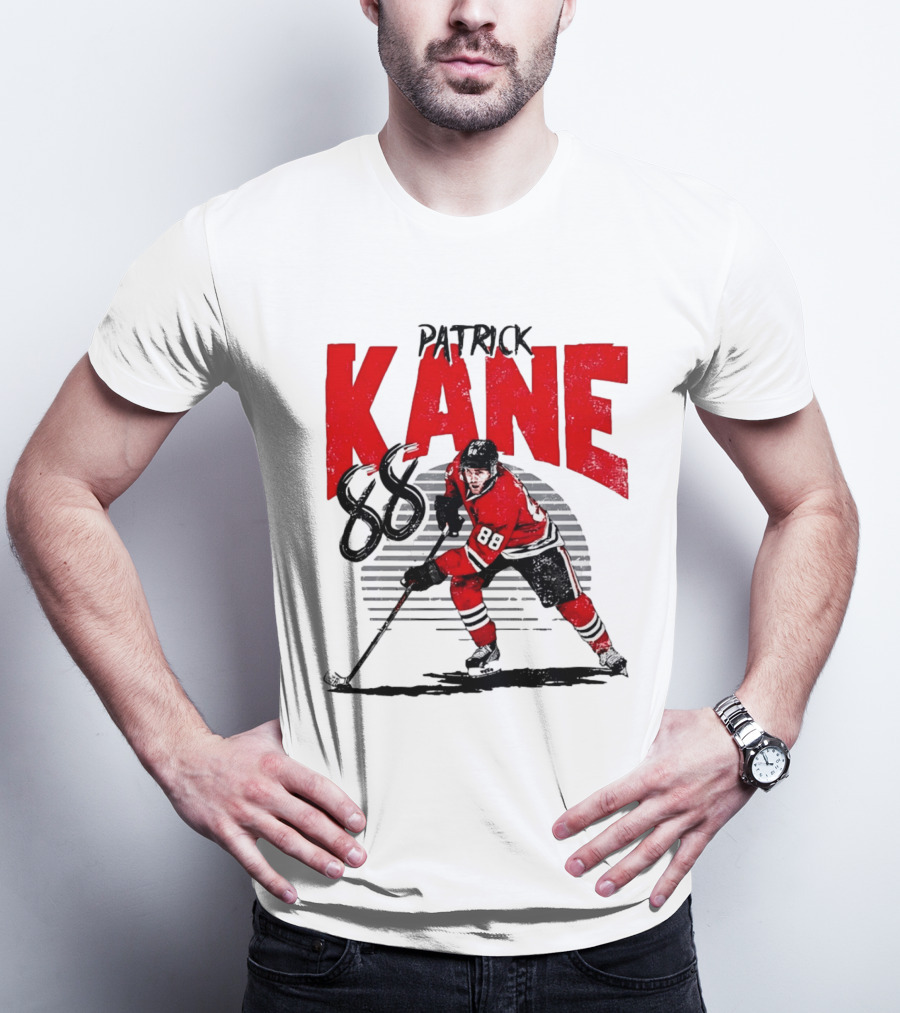 Patrick Kane 88 Chicago Blackhawks Hockey Player Victory T-Shirt