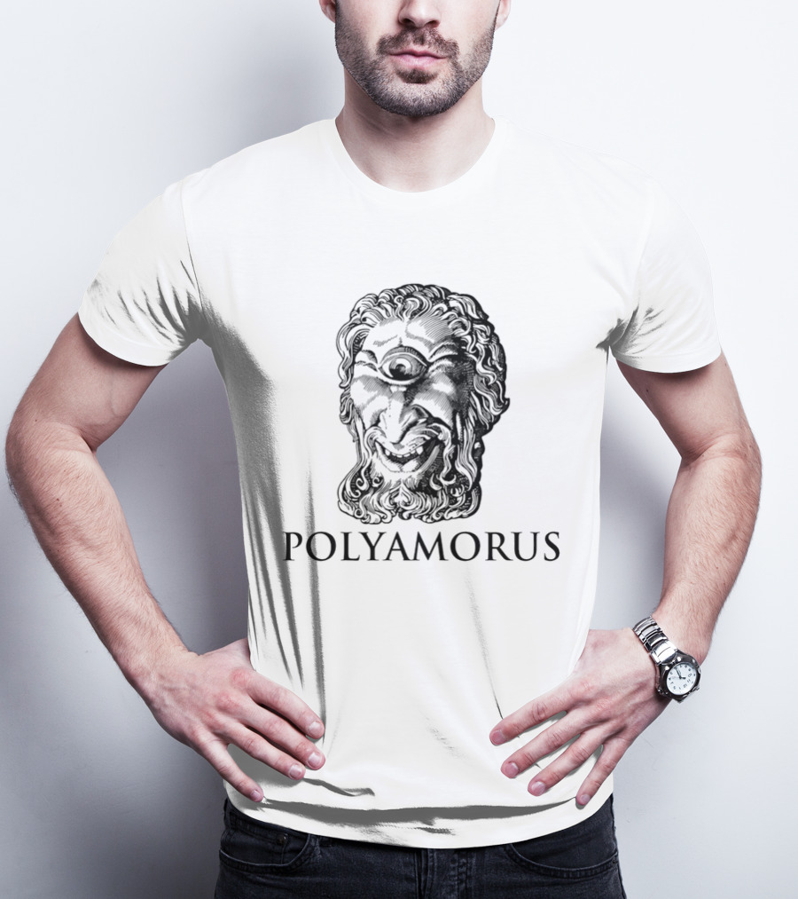 Polyamorus Cyclops Head Mythical Creature T-Shirt