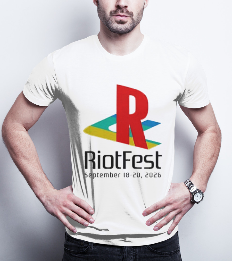 Riot Fest 2026 September 18 20 Colorful R T-Shirt