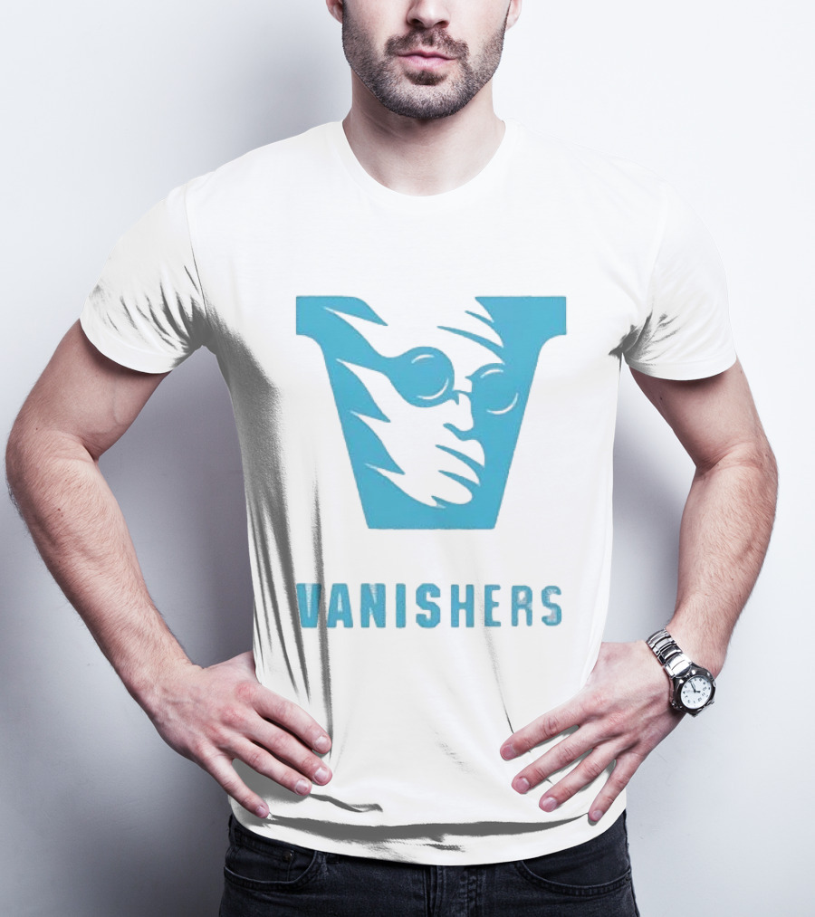 Sussex Vanishers Ghostly Specter Team Vanishers Blue T-Shirt