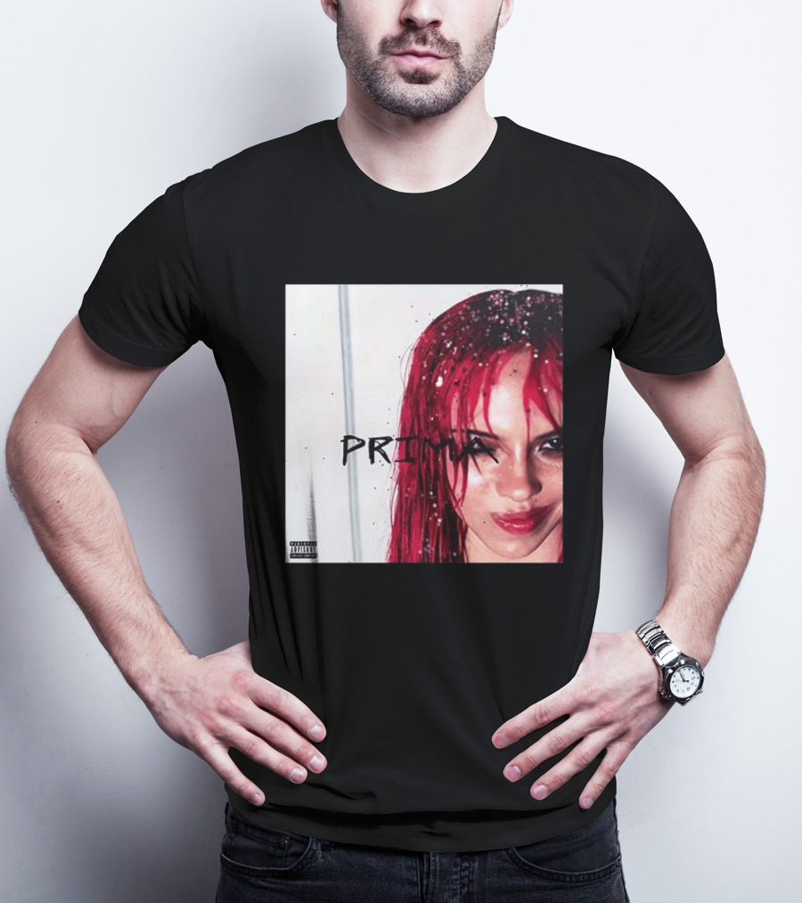 Adela Jergova Prima New Album Cover 2026 Pink Hair T-Shirt