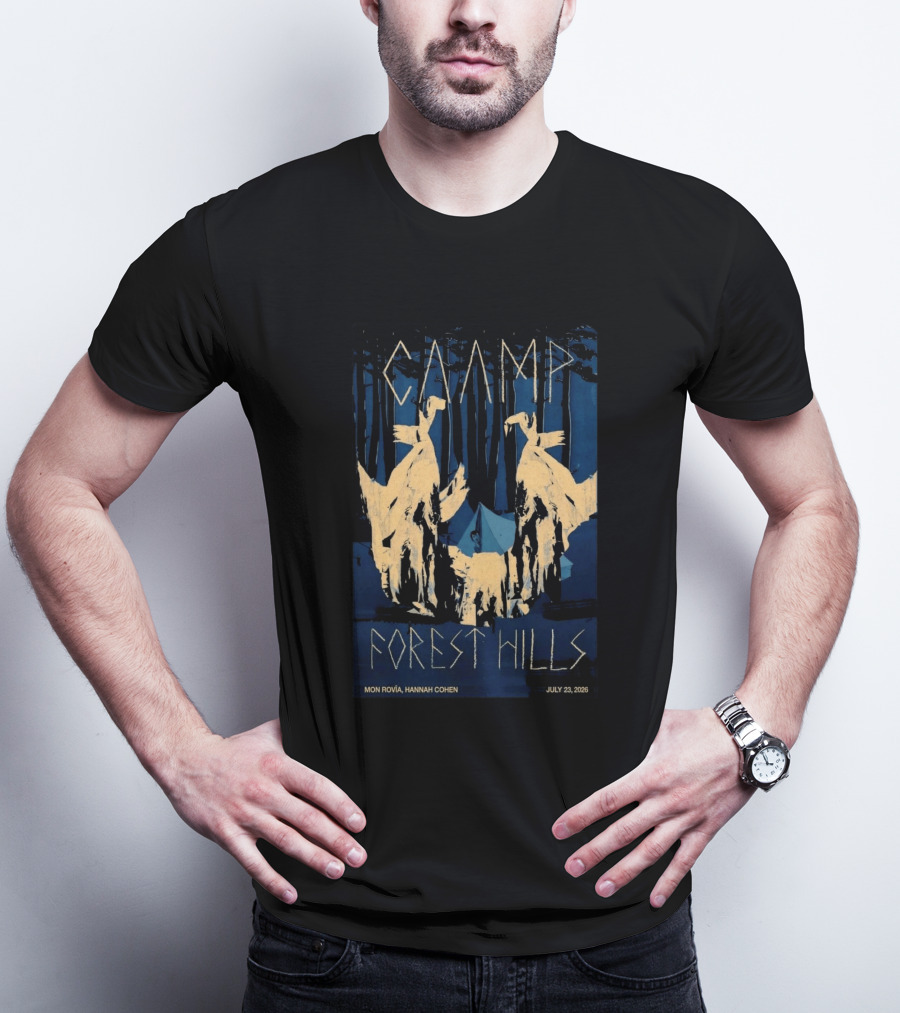CAAMP Forest Hills Mon Rovia Hannah Cohen July 23 2026 T-Shirt