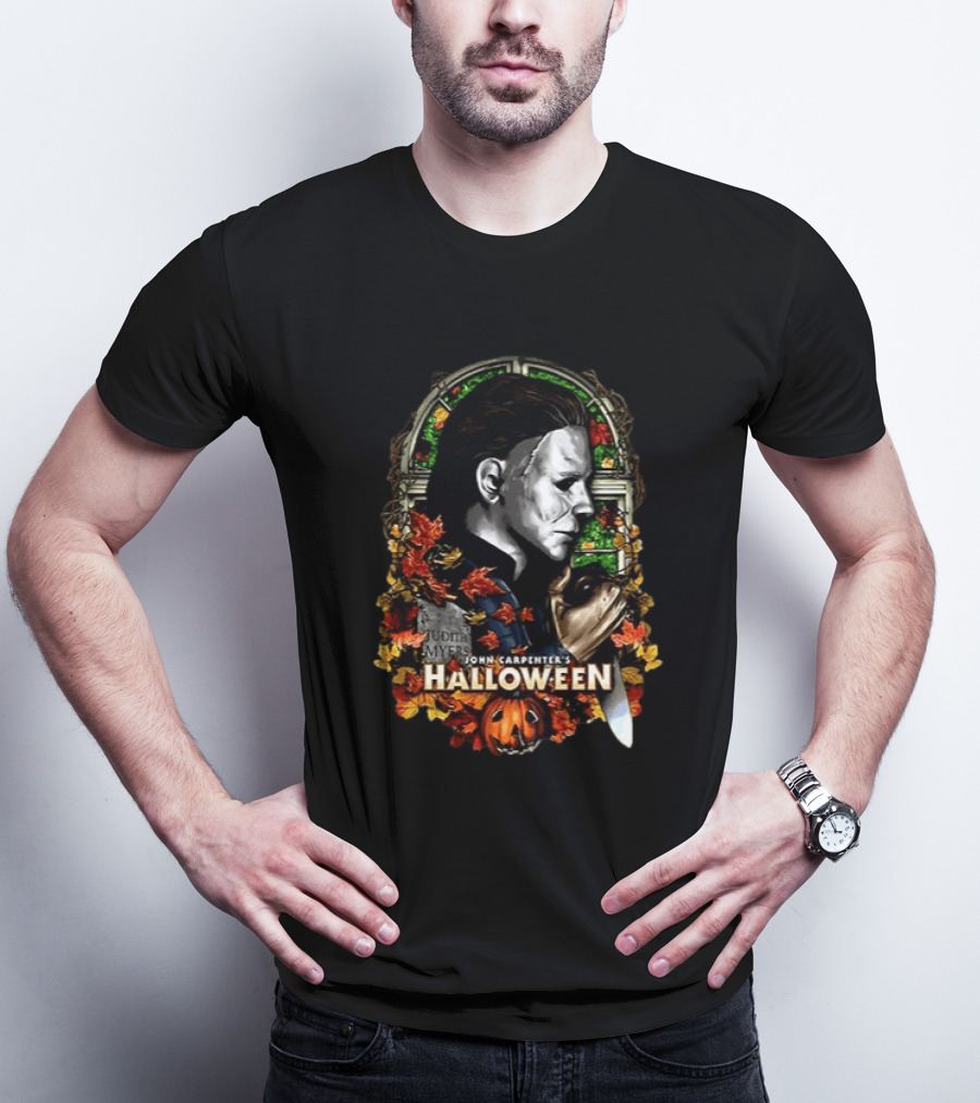 John Carpenter's Halloween Michael Myers 45 Years Of Terror Event T-Shirt