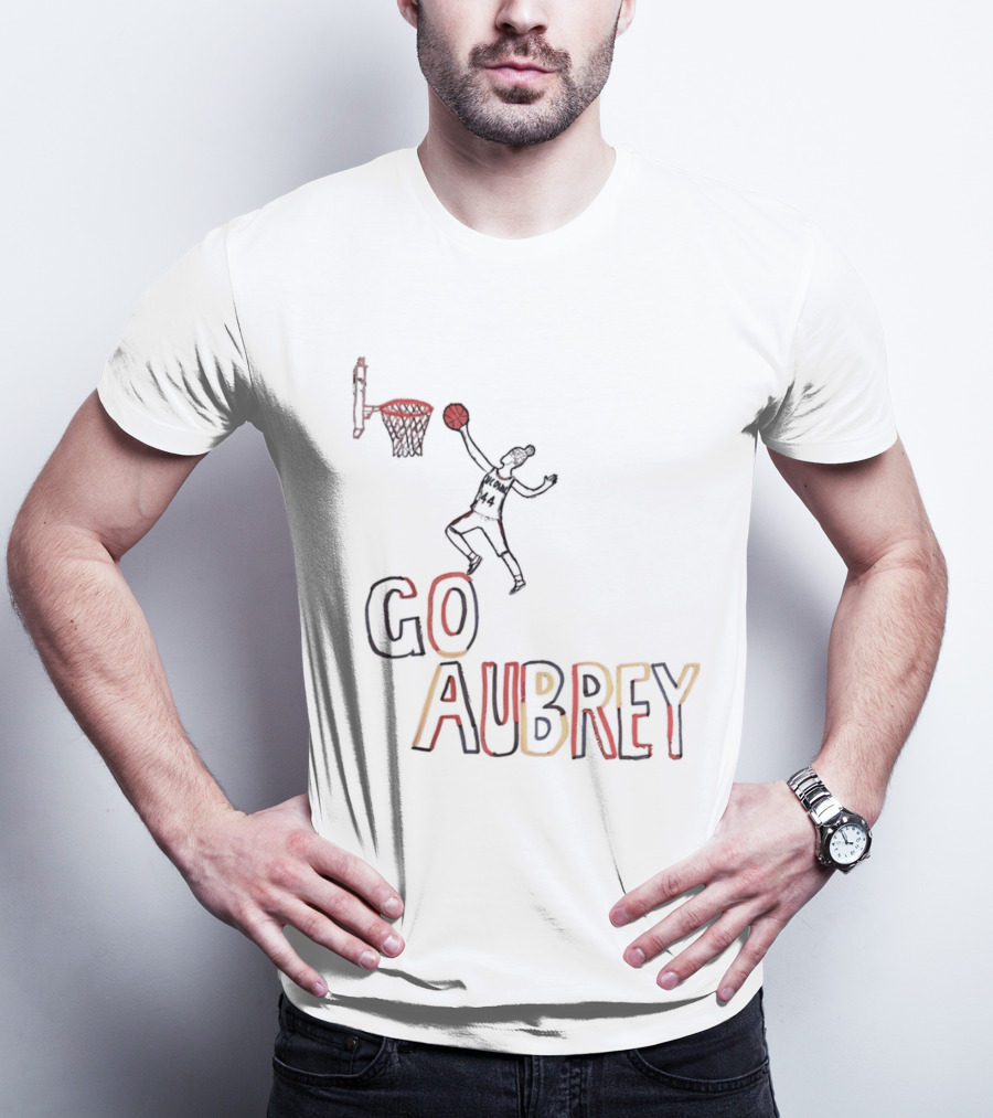 Aubrey Griffin Go Aubrey Basketball Player New York Liberty T-Shirt