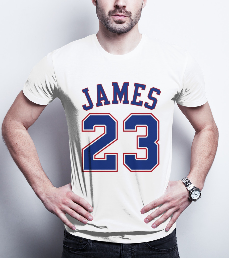 James 23 Philadelphia 76er The King T-Shirt