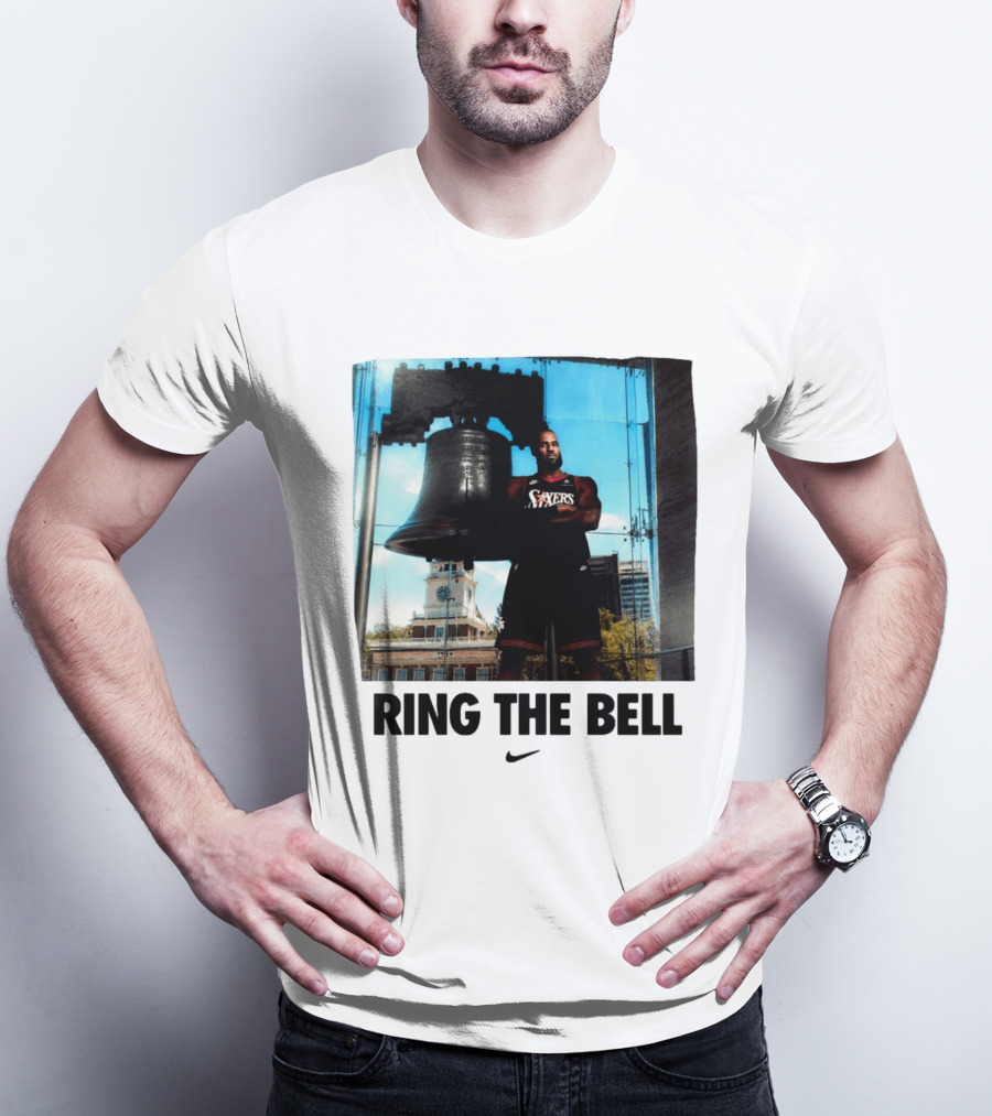 LeBron James Sixers Liberty Bell Ring The Bell T-Shirt