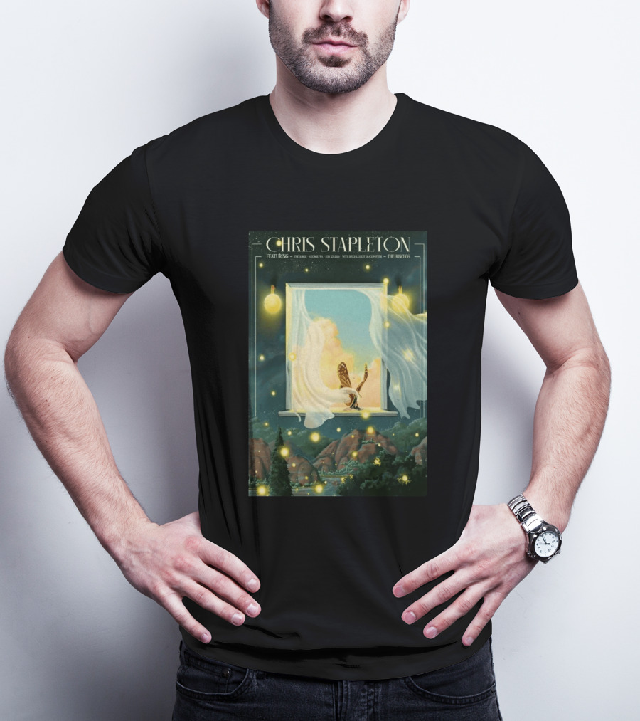 Chris Stapleton Featuring The Gorge George WA July 25 2026 With Special Guest Grace Potter The Honchos T-Shirt