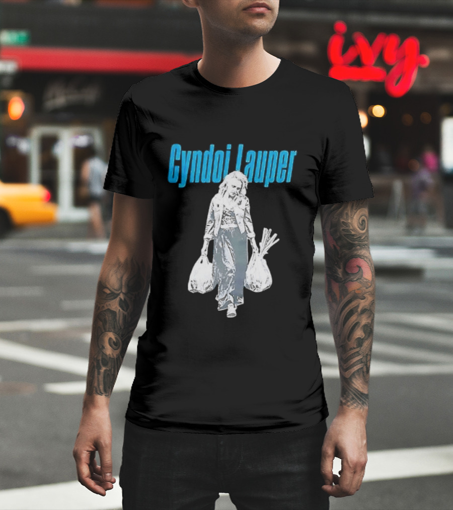 Cyndi Lauper Grocery Shopping T-Shirt