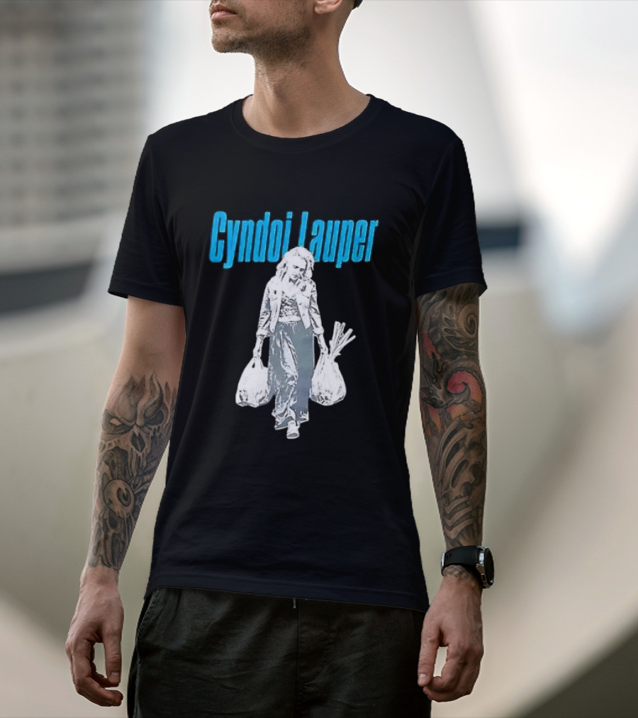 Cyndi Lauper Grocery Shopping T-Shirt