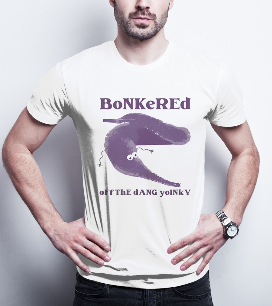 BoNKerEd OFF ThE DaNG YoINKY Worm On A String T-Shirt