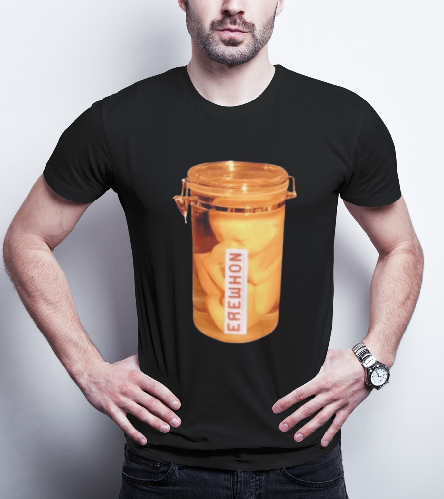 Erewhon Baby Jar Conceptual Artwork In Glass Container T-Shirt