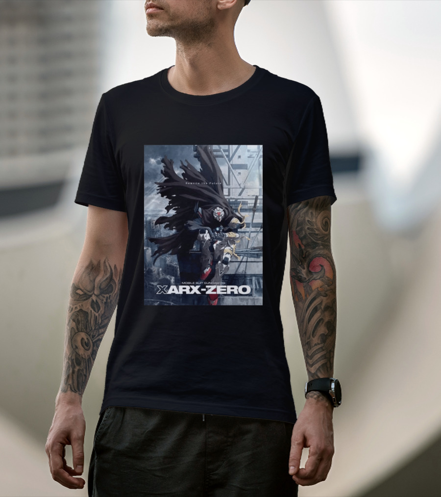 Rewrite The Future Mobile Suit Gundam RG Xarx Zero New Series T-Shirt