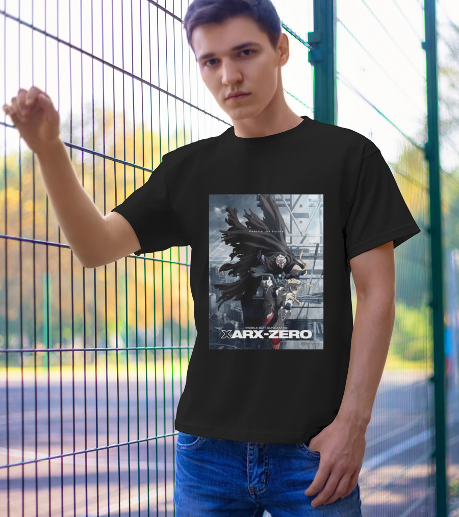 Rewrite The Future Mobile Suit Gundam RG Xarx Zero New Series T-Shirt