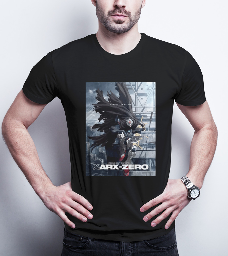 Rewrite The Future Mobile Suit Gundam RG Xarx Zero New Series T-Shirt