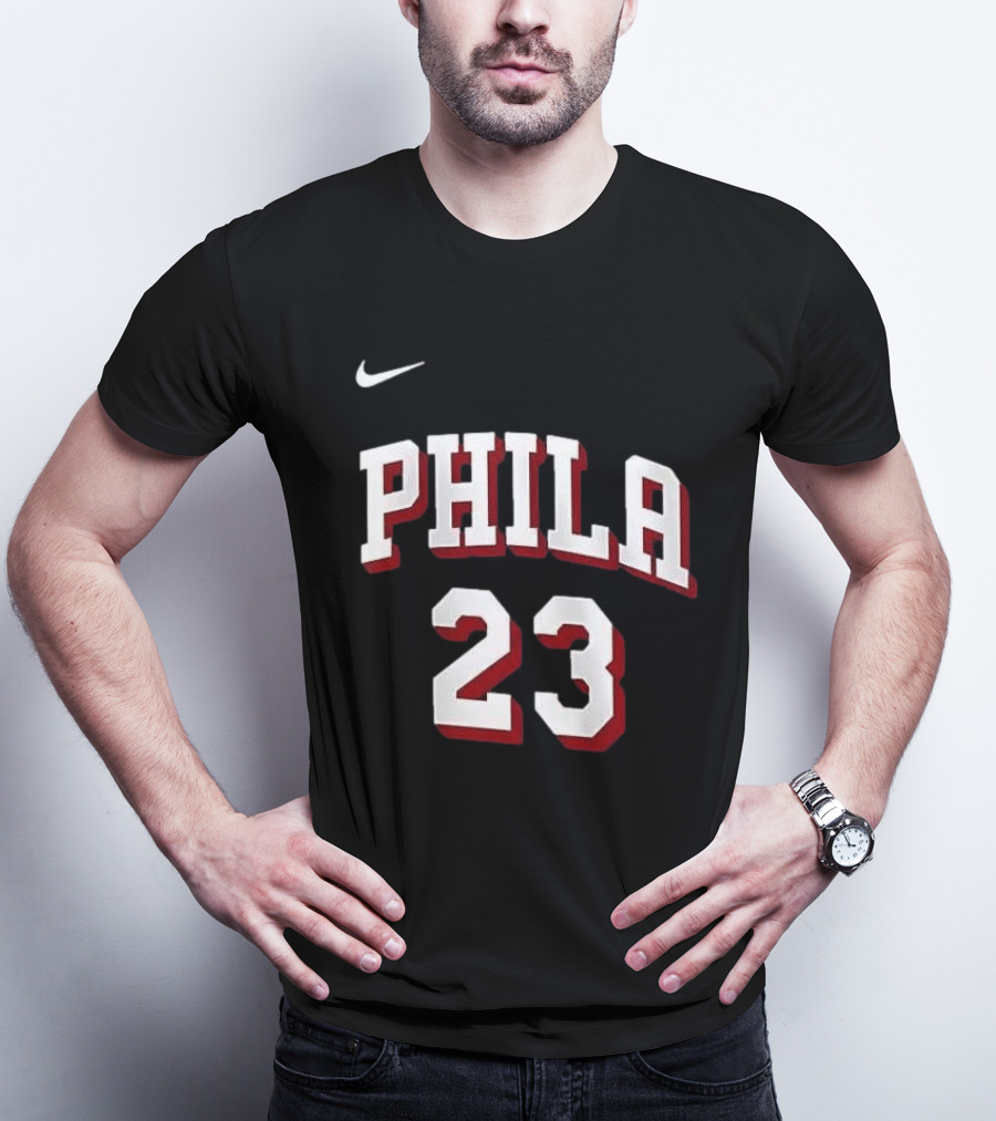Nike PHILA 23 LeBron James Philadelphia 76ers Youth T-Shirt