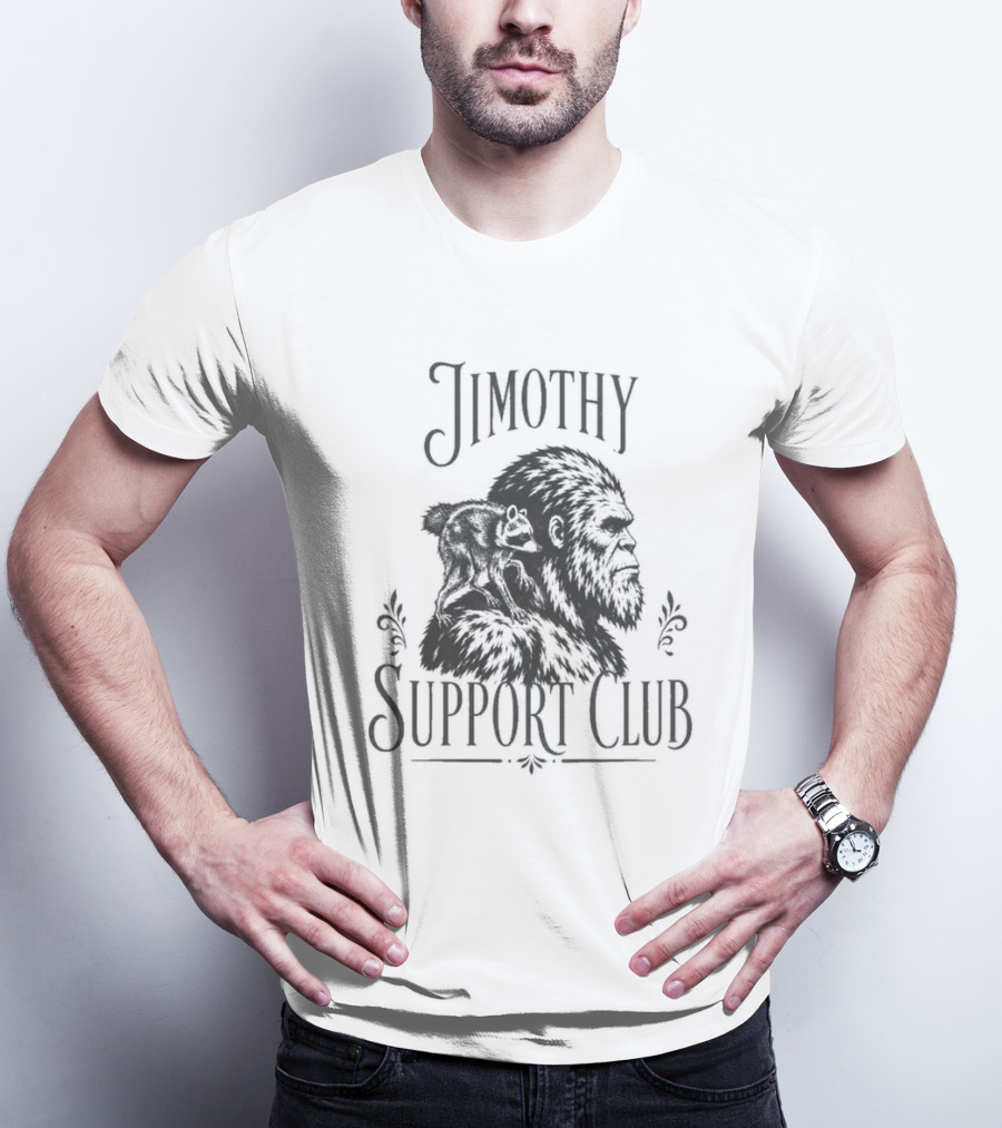 Jimothy Raccoon Bigfoot Support Club T-Shirt