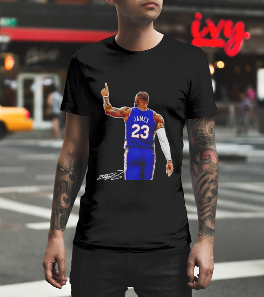 LeBron James 23 Philadelphia 76ers Basketball 2026 T-Shirt