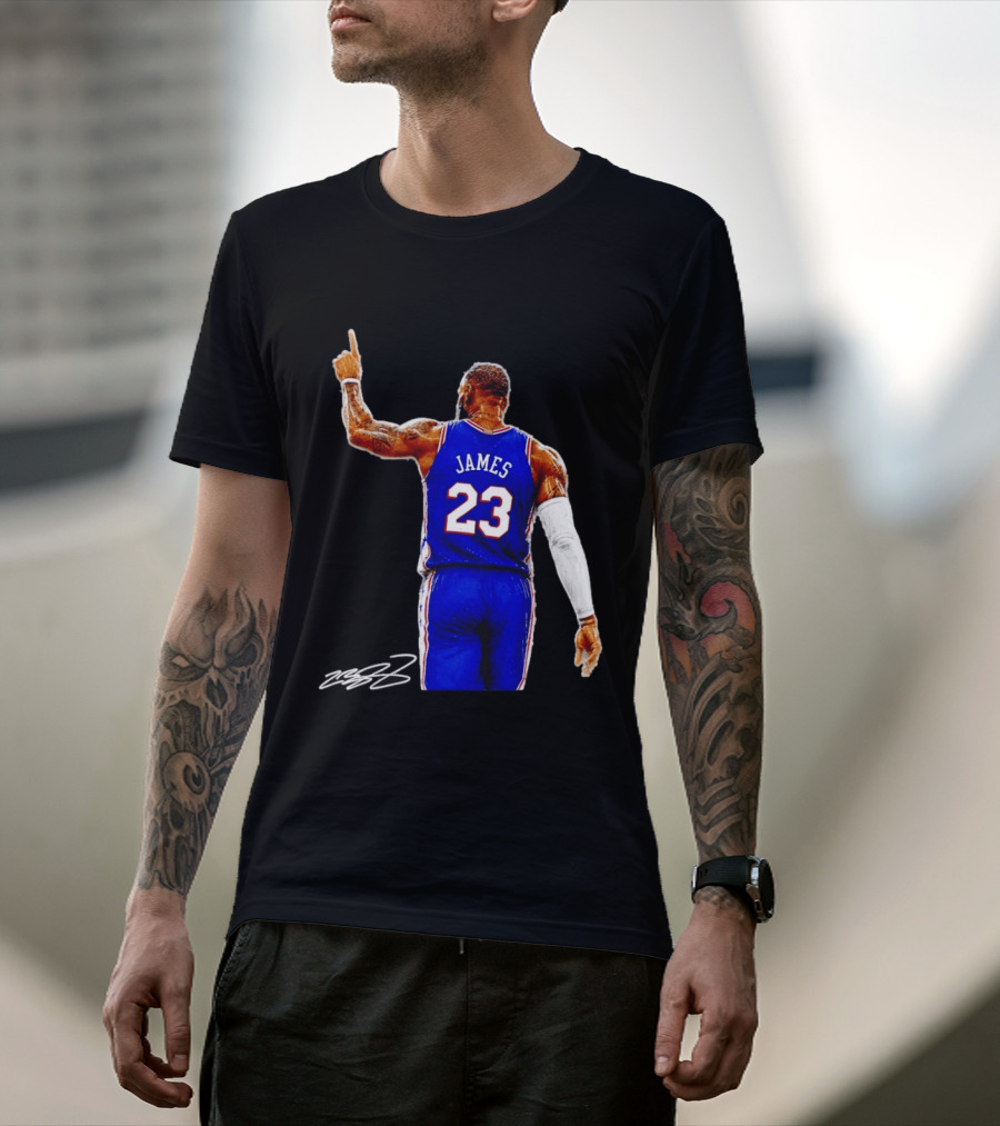 LeBron James 23 Philadelphia 76ers Basketball 2026 T-Shirt