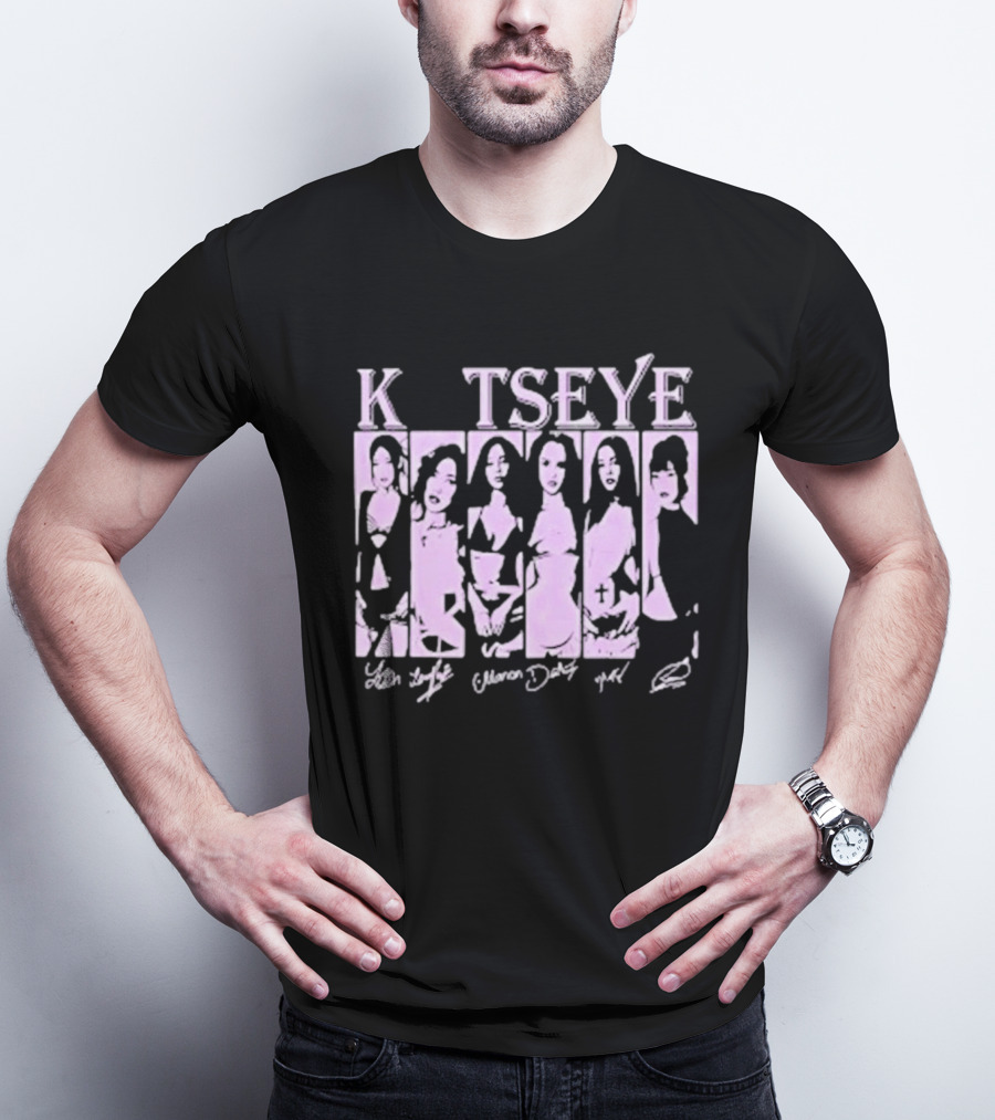 Katseye Bold Style Queens Party Girl Power T-Shirt