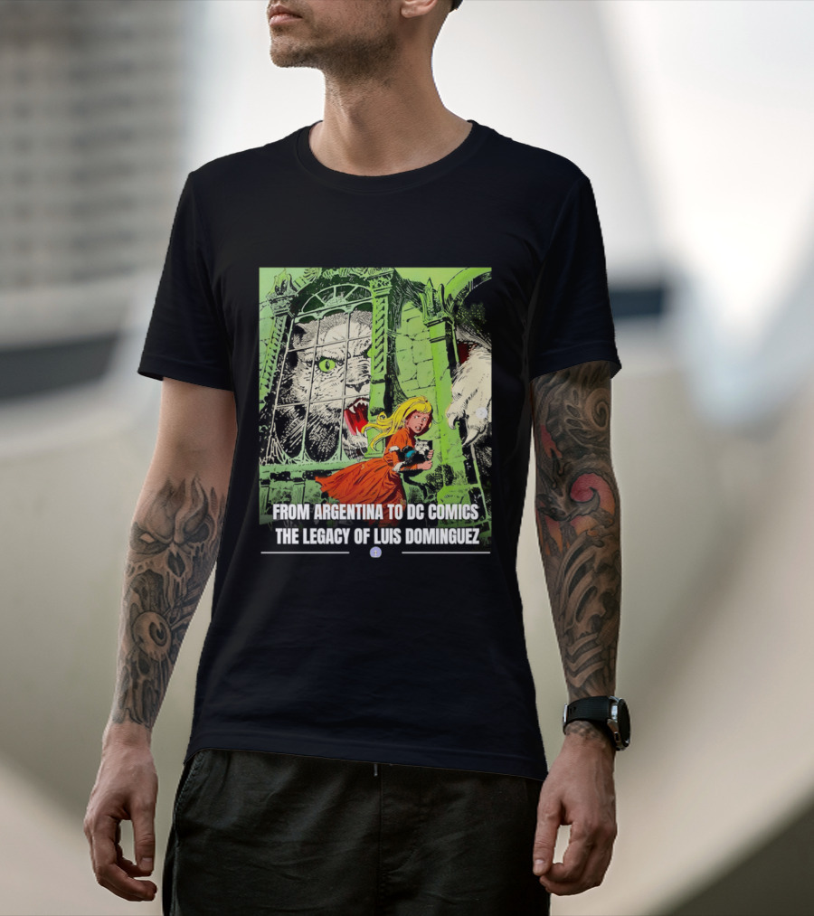 From Argentina To DC Comics The Legacy Of Luis Dominguez Vintage Comic T-Shirt