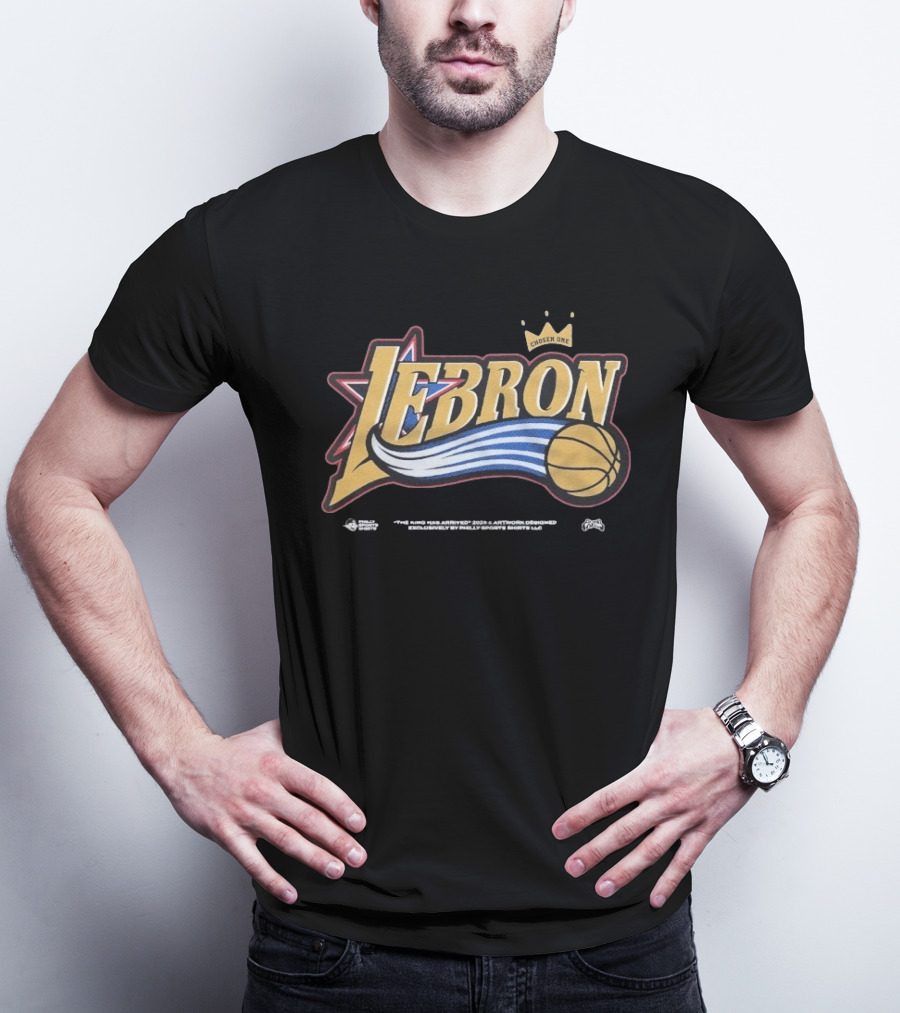 Lebron Chosen One The King Has Arrived Basketball Star T-Shirt