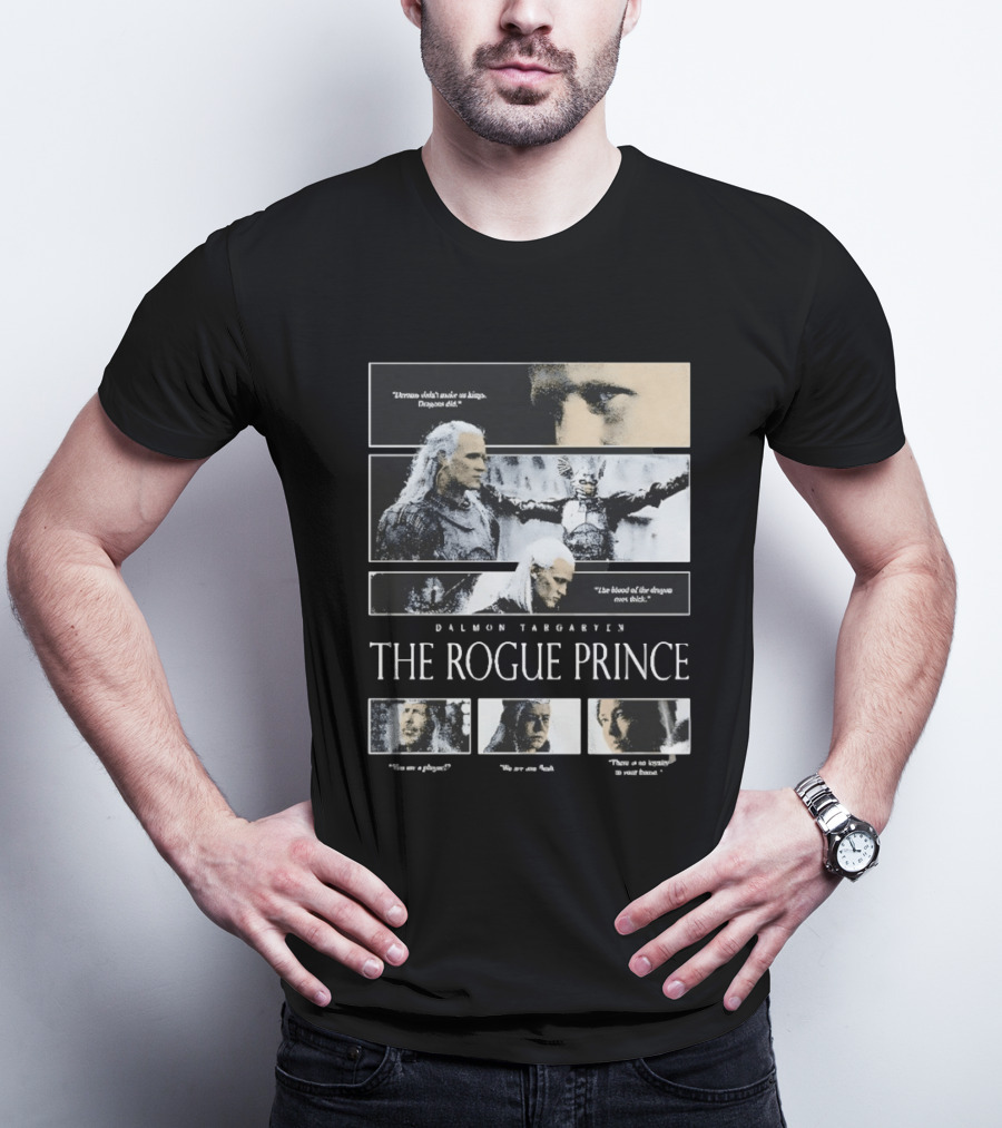 Daemon Targaryen The Rogue Prince Dragons Blood House Of The Dragon T-Shirt