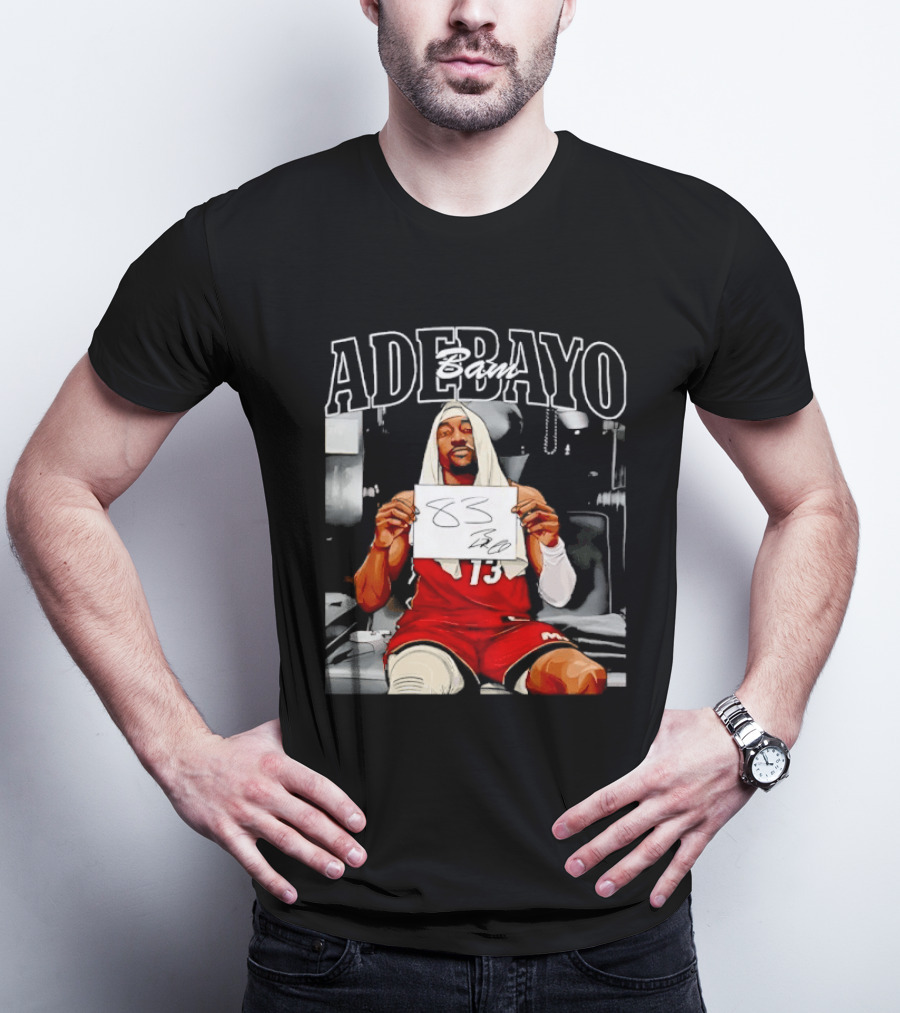 Miami Heat Bam Adebayo Number 13 83 Points T-Shirt