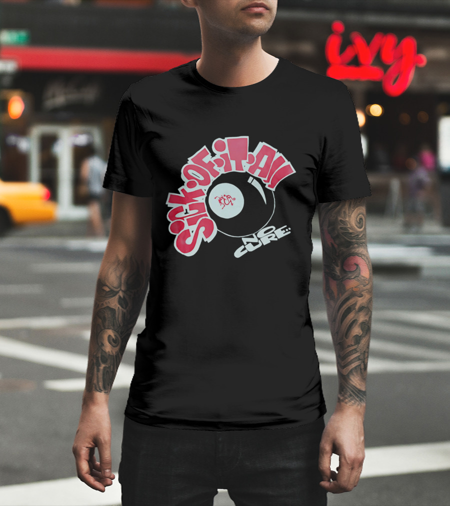 Sick Of It All No Cure Music Band ECA T-Shirt