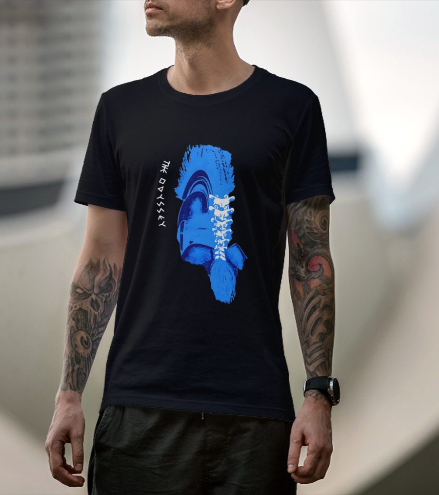 The Odyssey Greek Spartan Corinthian Helmet T-Shirt