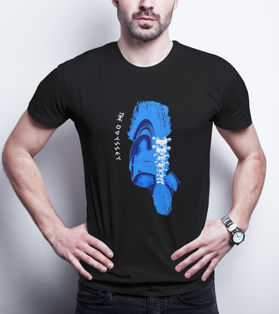 The Odyssey Greek Spartan Corinthian Helmet T-Shirt