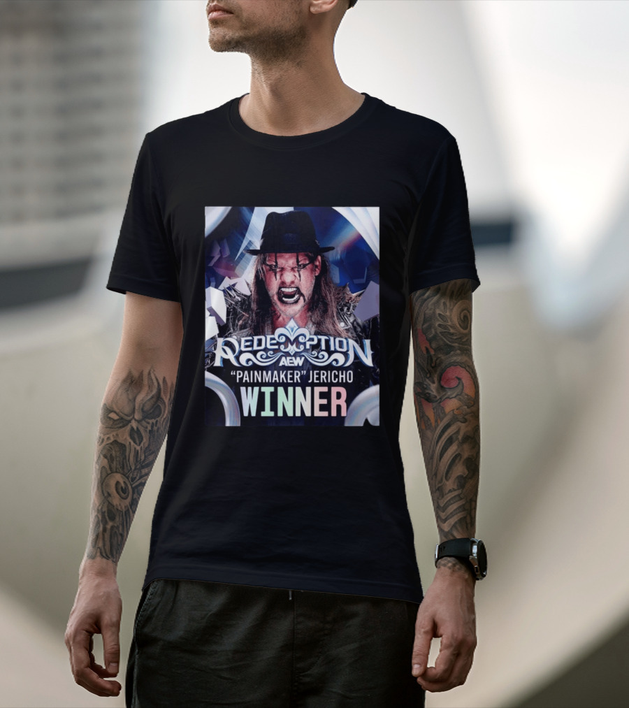 Redemption AEW "Painmaker" Jericho Winner 2026 T-Shirt