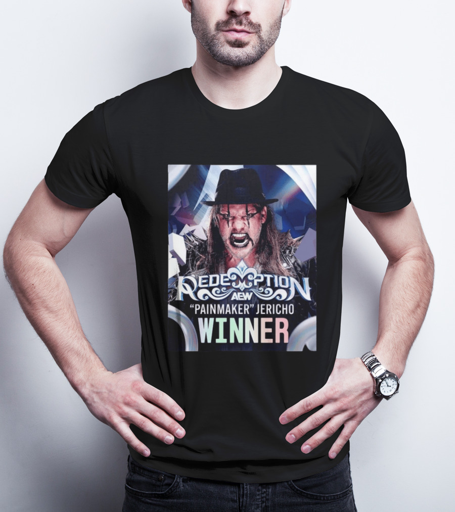 Redemption AEW "Painmaker" Jericho Winner 2026 T-Shirt