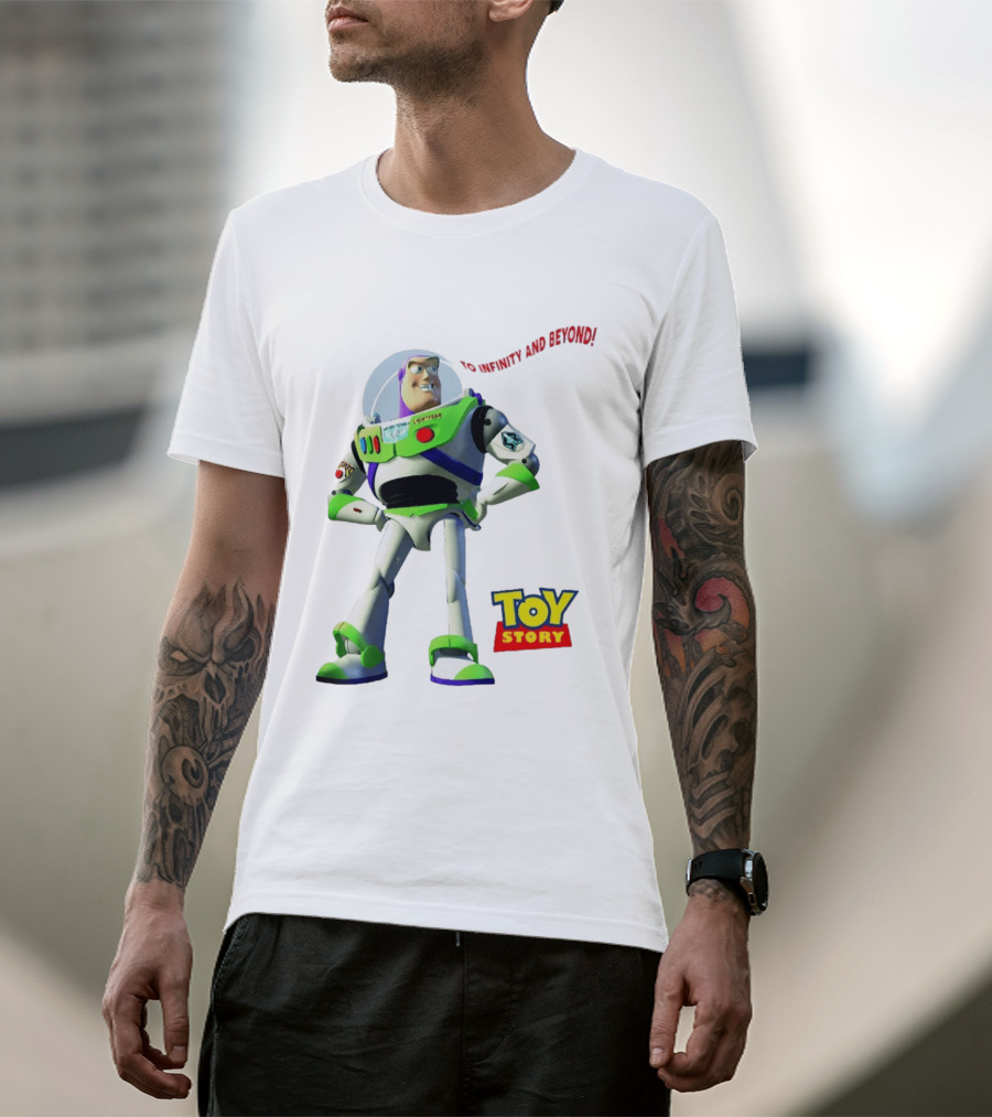Buzz Lightyear To Infinity And Beyond Toy Story Pixar T-Shirt