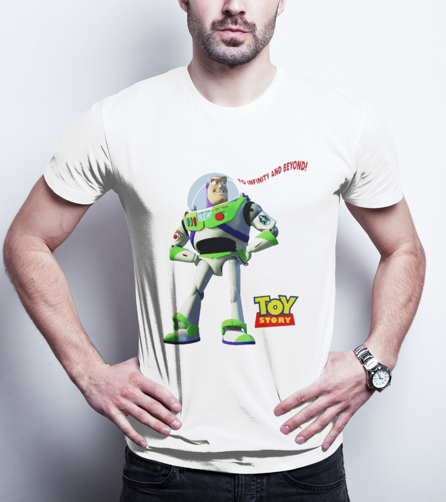 Buzz Lightyear To Infinity And Beyond Toy Story Pixar T-Shirt