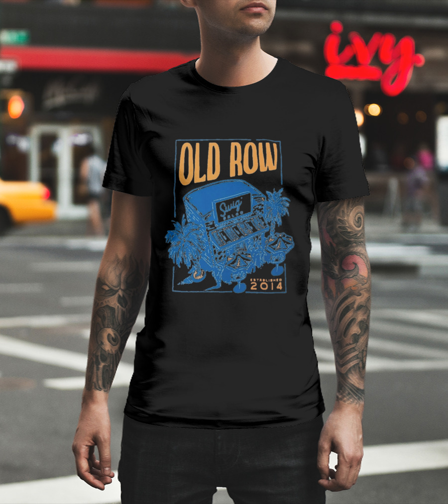 Old Row Swig Tiki Bar Est 2014 T-Shirt