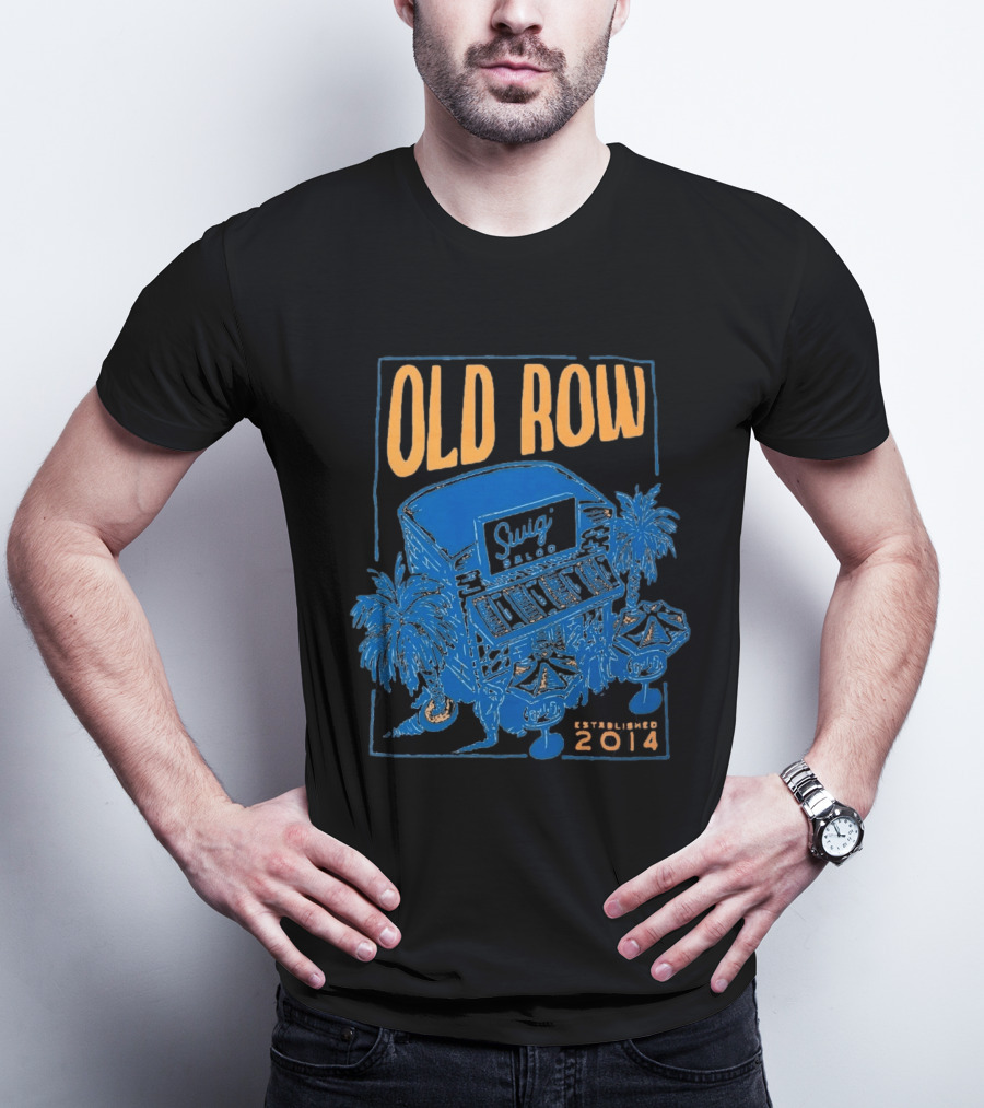Old Row Swig Tiki Bar Est 2014 T-Shirt