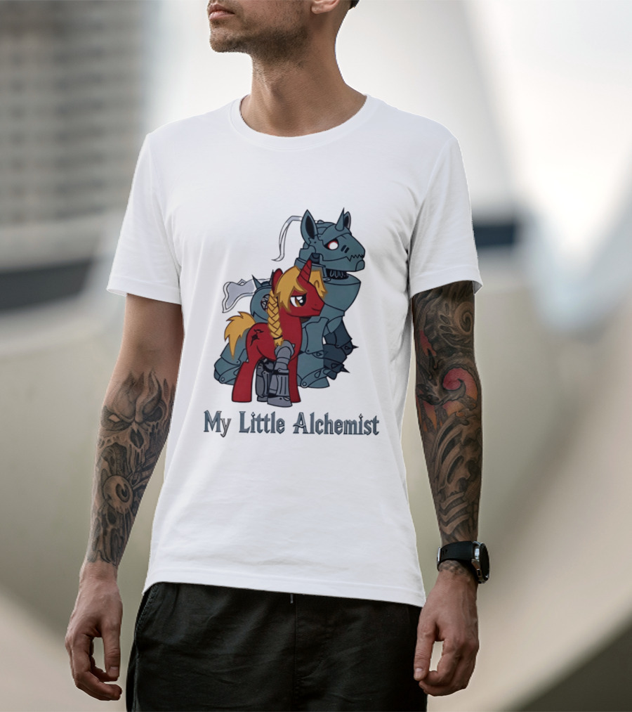 Fullmetal Alchemist My Little Pony Crossover My Little Alchemist T-Shirt