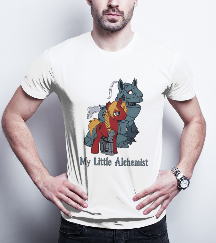 Fullmetal Alchemist My Little Pony Crossover My Little Alchemist T-Shirt