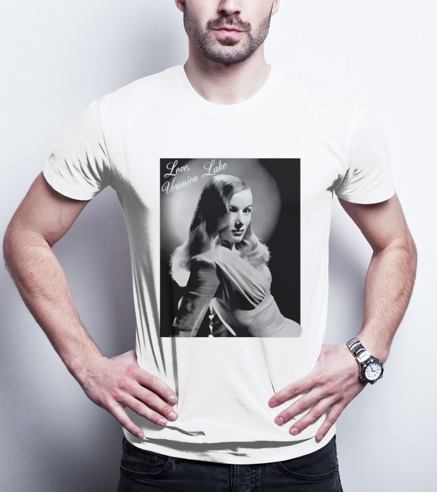 Veronica Lake Vintage Hollywood Glamour T-Shirt