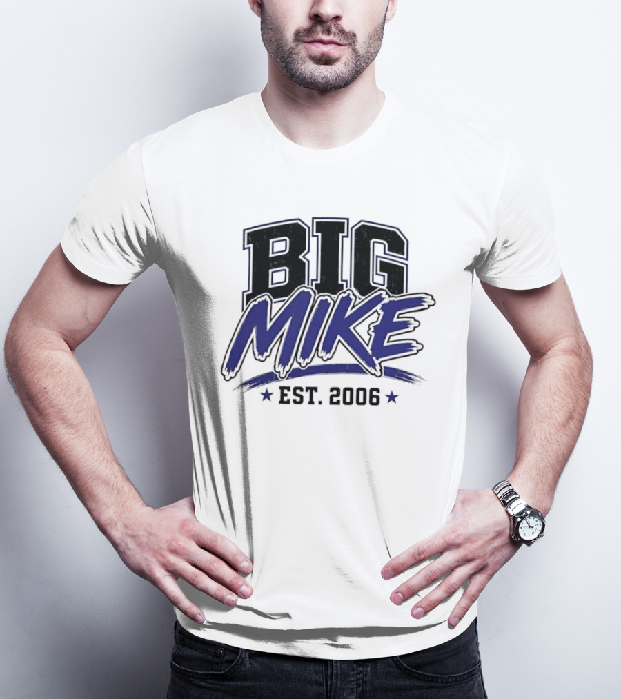 Big Mike Est. 2008 Varsity T-Shirt