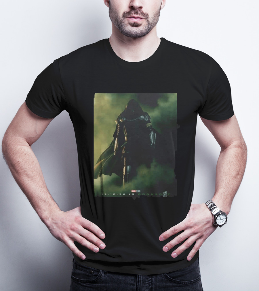 Avengers Doomsday Marvel Studios Dr Doom In Theaters December 18 2026 T-Shirt