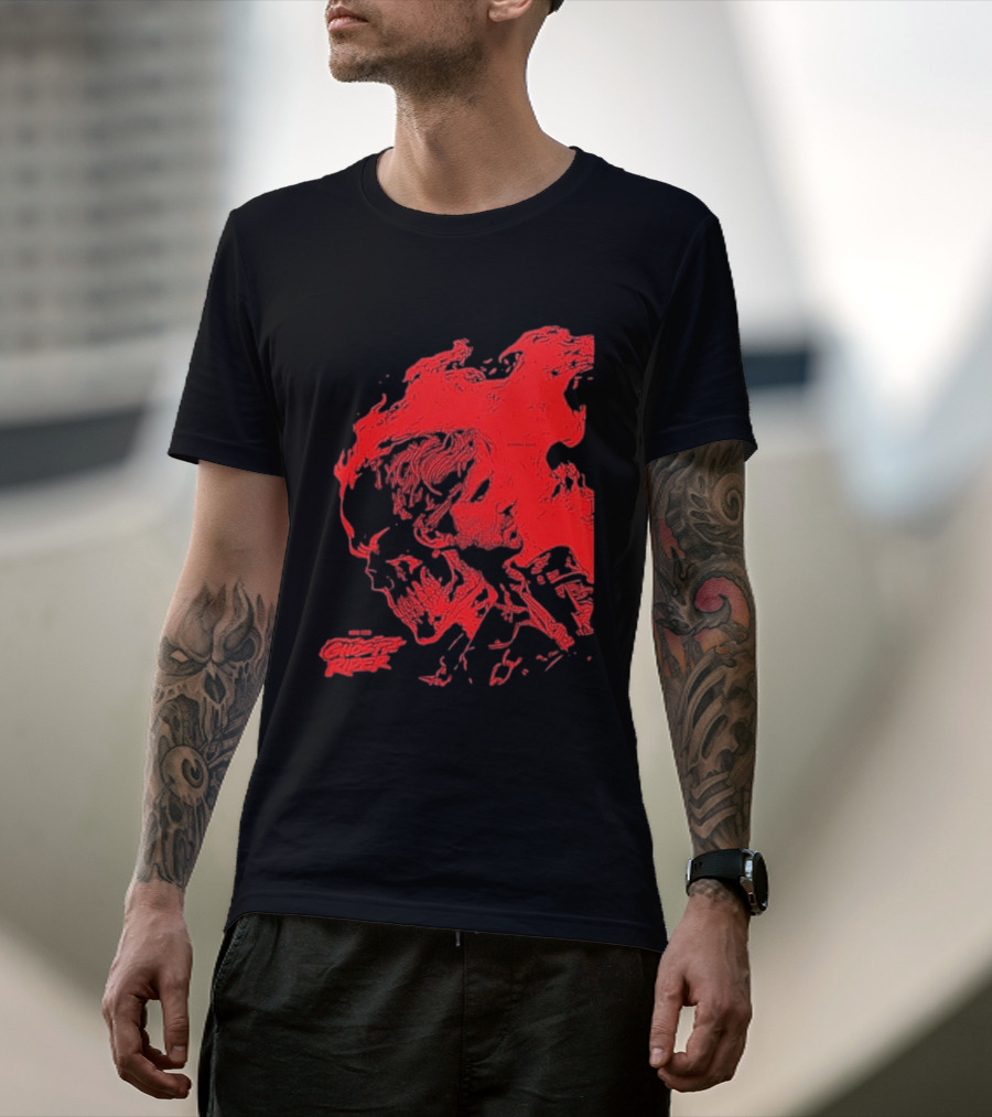 Ryan Gosling Marvel Studios Ghost Rider 2028 Movie Skeleton Flame T-Shirt