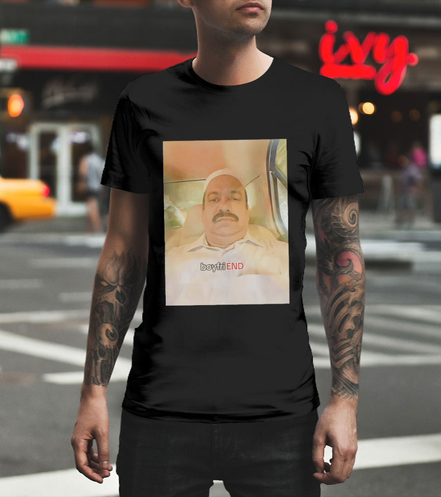 BoyfriEND Man Sitting Image T-Shirt