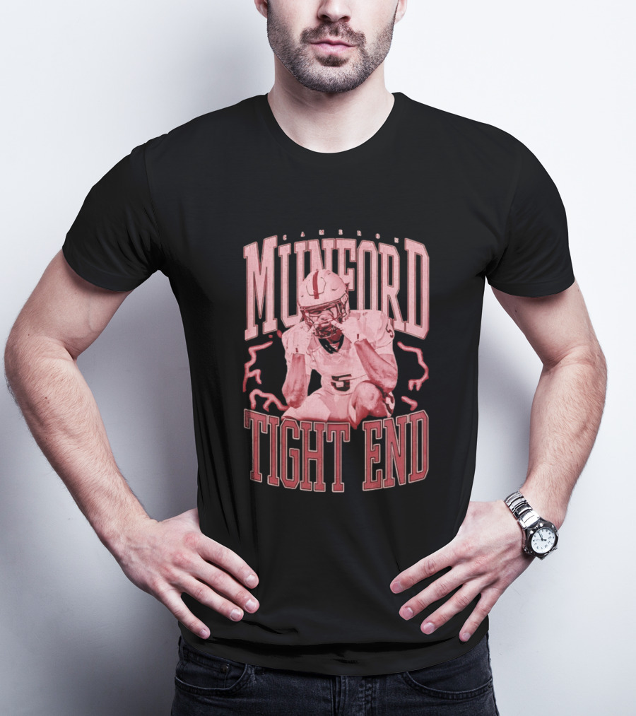 Cameron Munford Munford Tight End Football Player T-Shirt