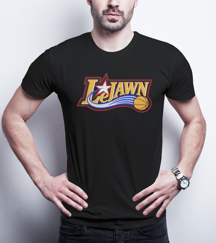 LeJawn Basketball Star Philadelphia 76ers LeBron James NBA 23 Niners T-Shirt